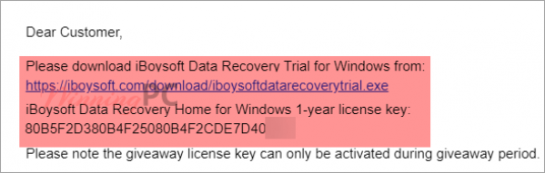 iBoysoft Data Recovery for Windows License Key Free