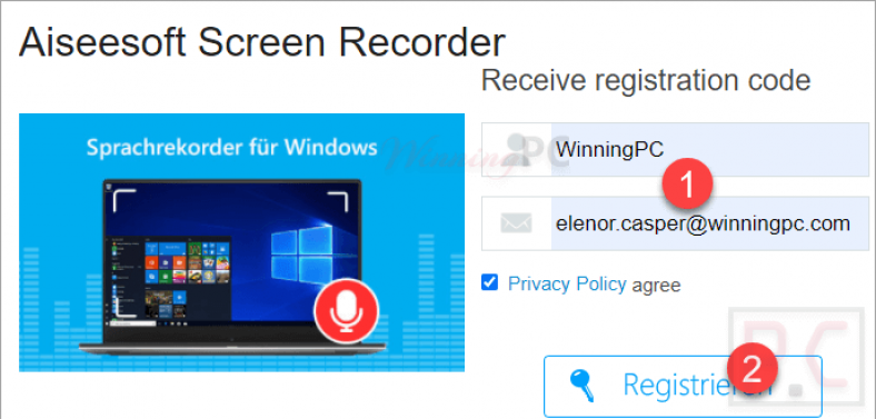 Aiseesoft Screen Recorder 1 Year License Code Free 2026
