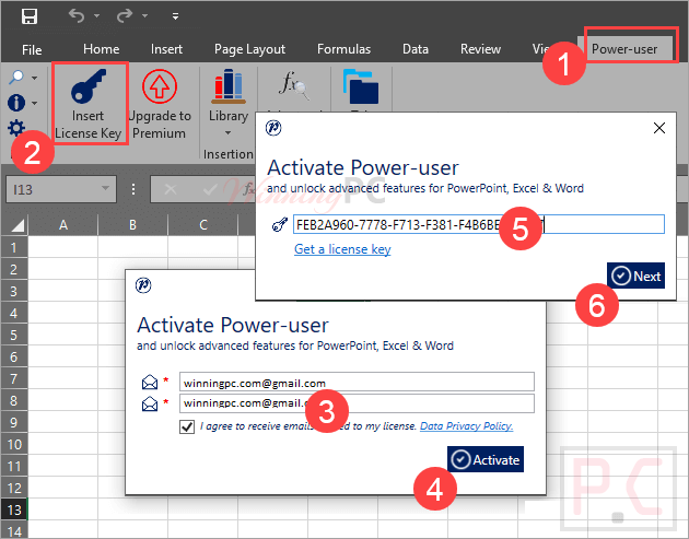 Power-user add-in Premium License Key Free Giveaway 2023