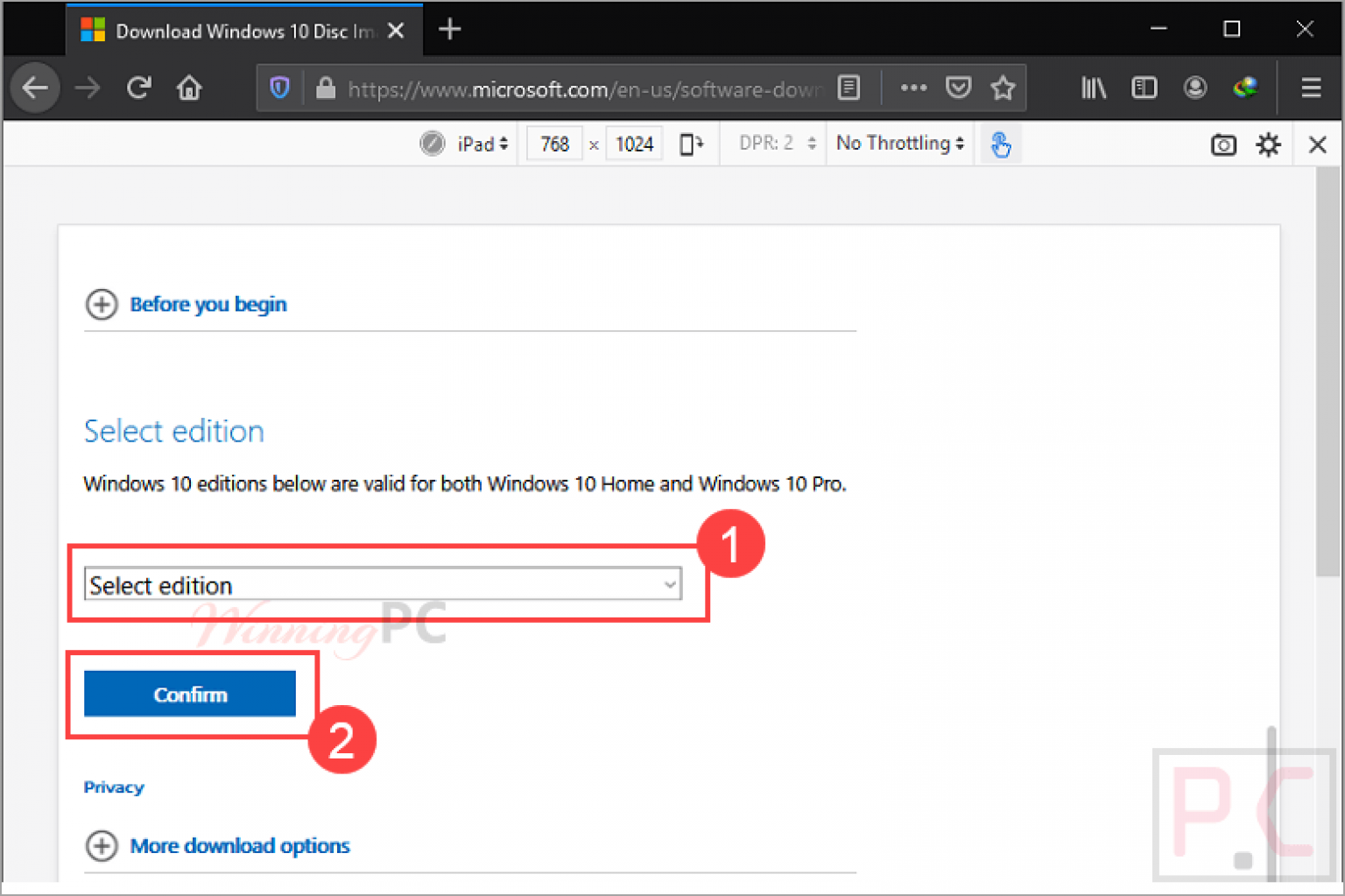 How to download the latest Windows 10 ISO from Microsoft