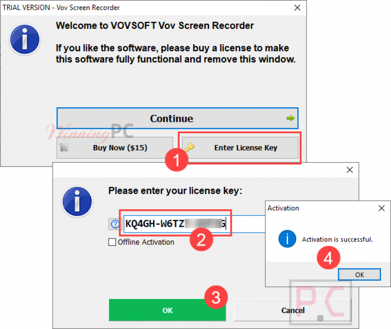 Vov Screen Recorder License Key Free 2026 Giveaway