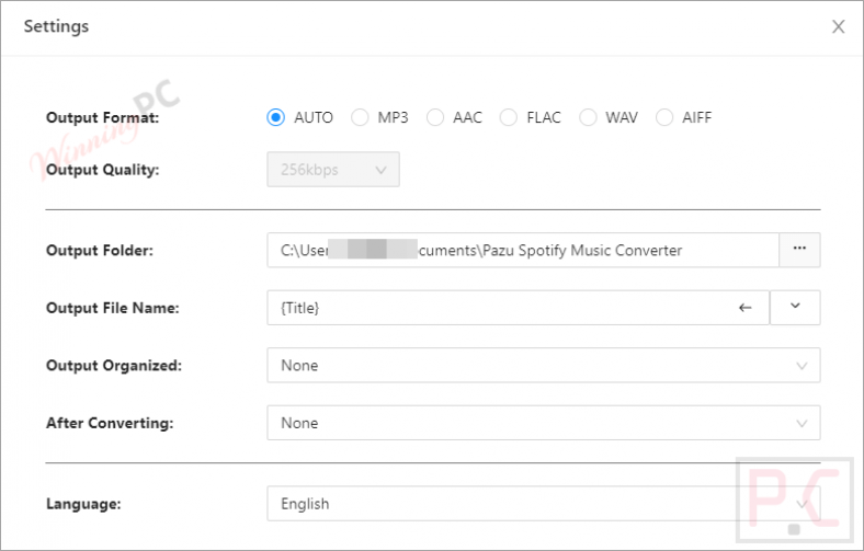 Pazu Spotify Music Converter License Key Free Download