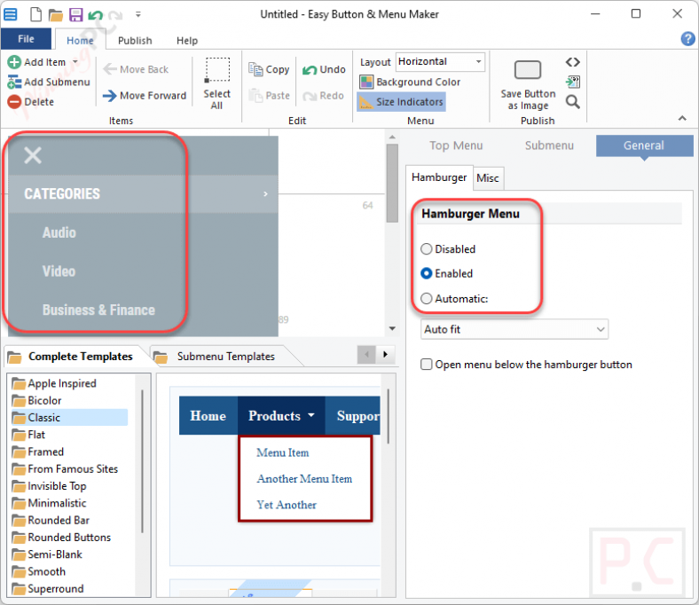 60% Off Easy Button & Menu Maker Coupon Code