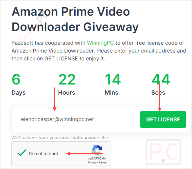Pazu Amazon Prime Video Downloader Giveaway Key