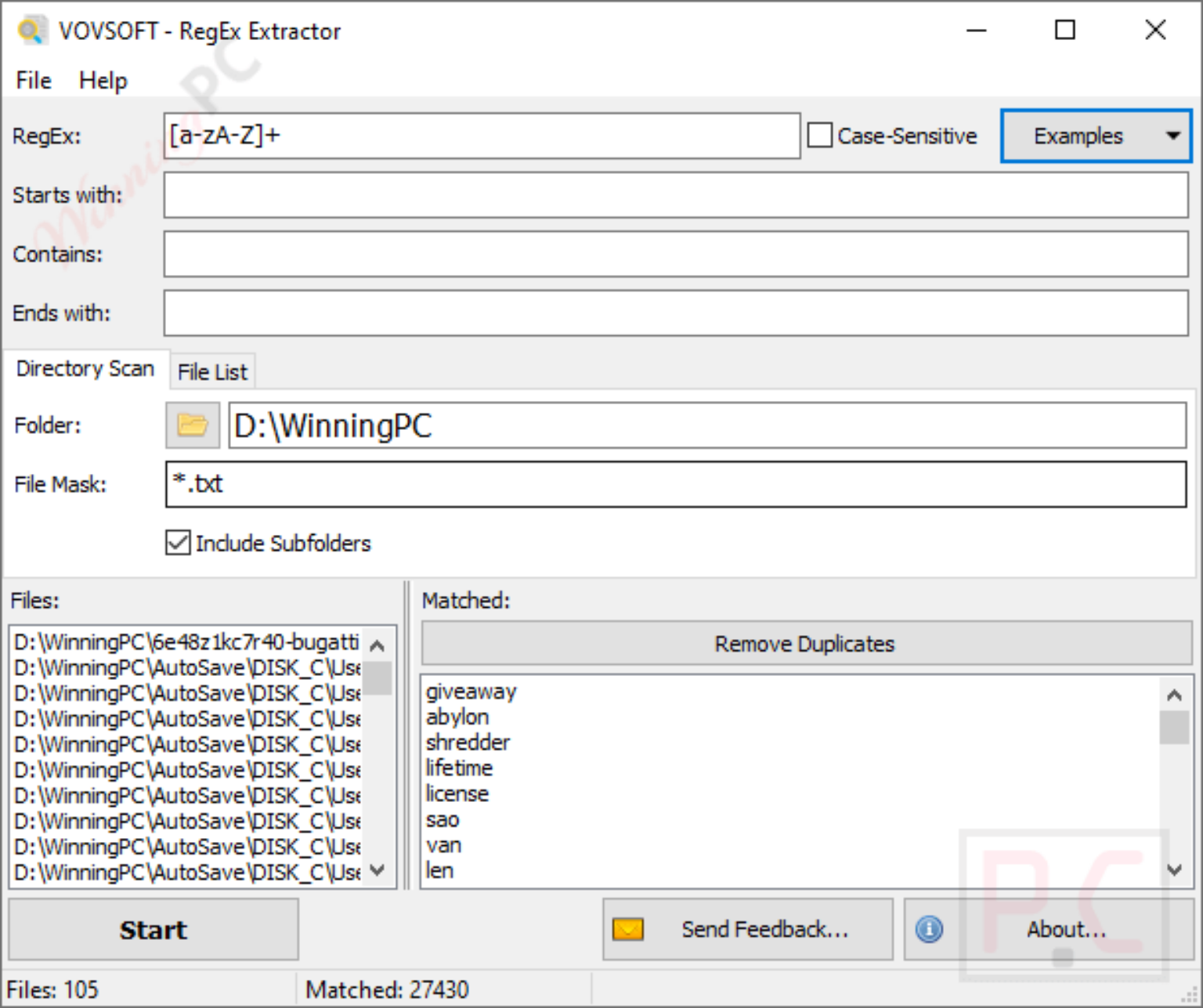 Vovsoft RegEx Extractor Full Version Download Free 2026