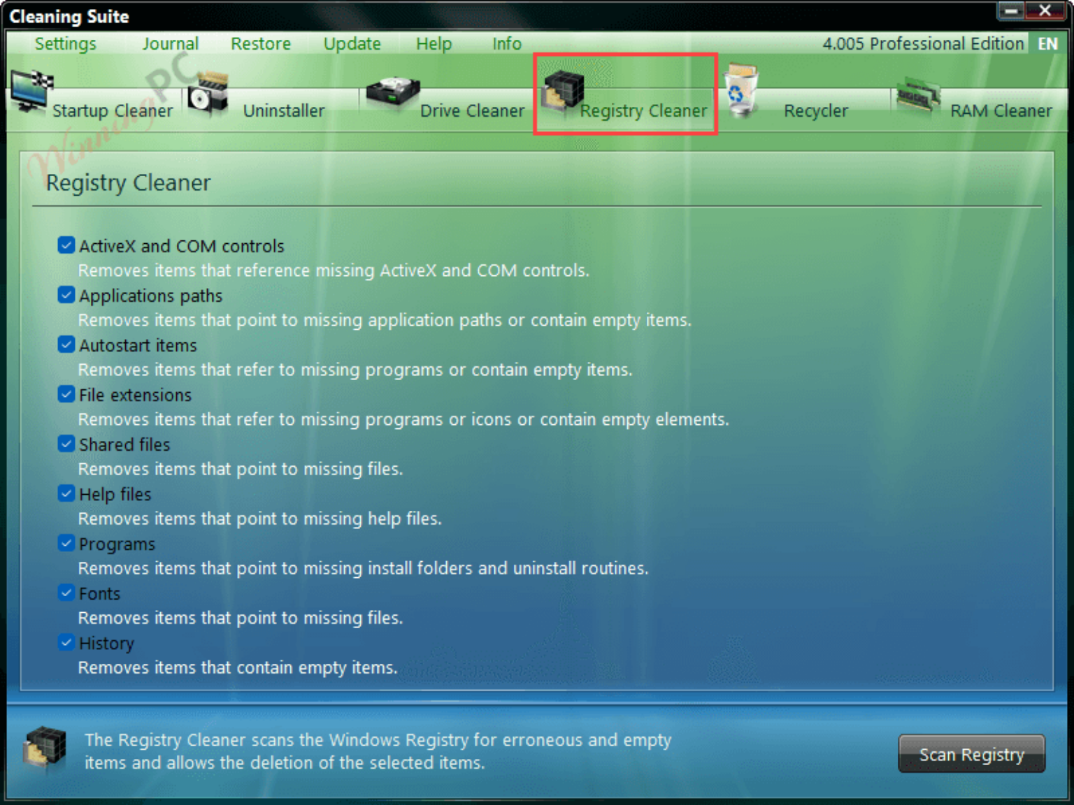 ASCOMP Cleaning Suite Professional License Key Free 2025