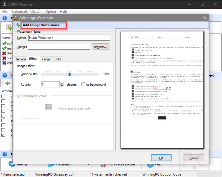 A-PDF Watermark Coupon Code 5% Off 2026 (100% Working)