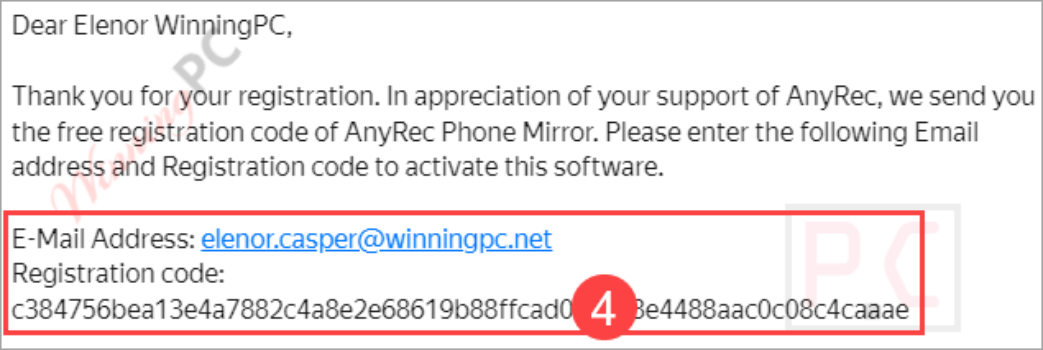 AnyRec Phone Mirror 1-Year Giveaway License Key Free
