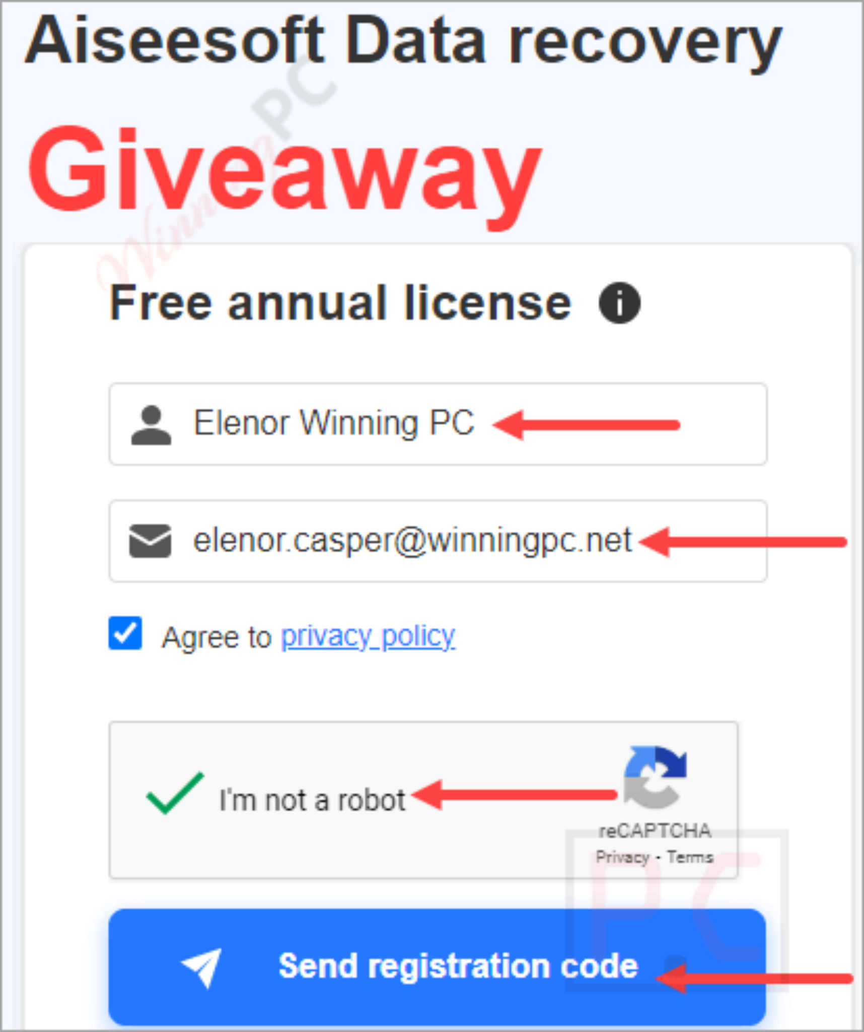 Aiseesoft Data Recovery Giveaway License Code Free 2024