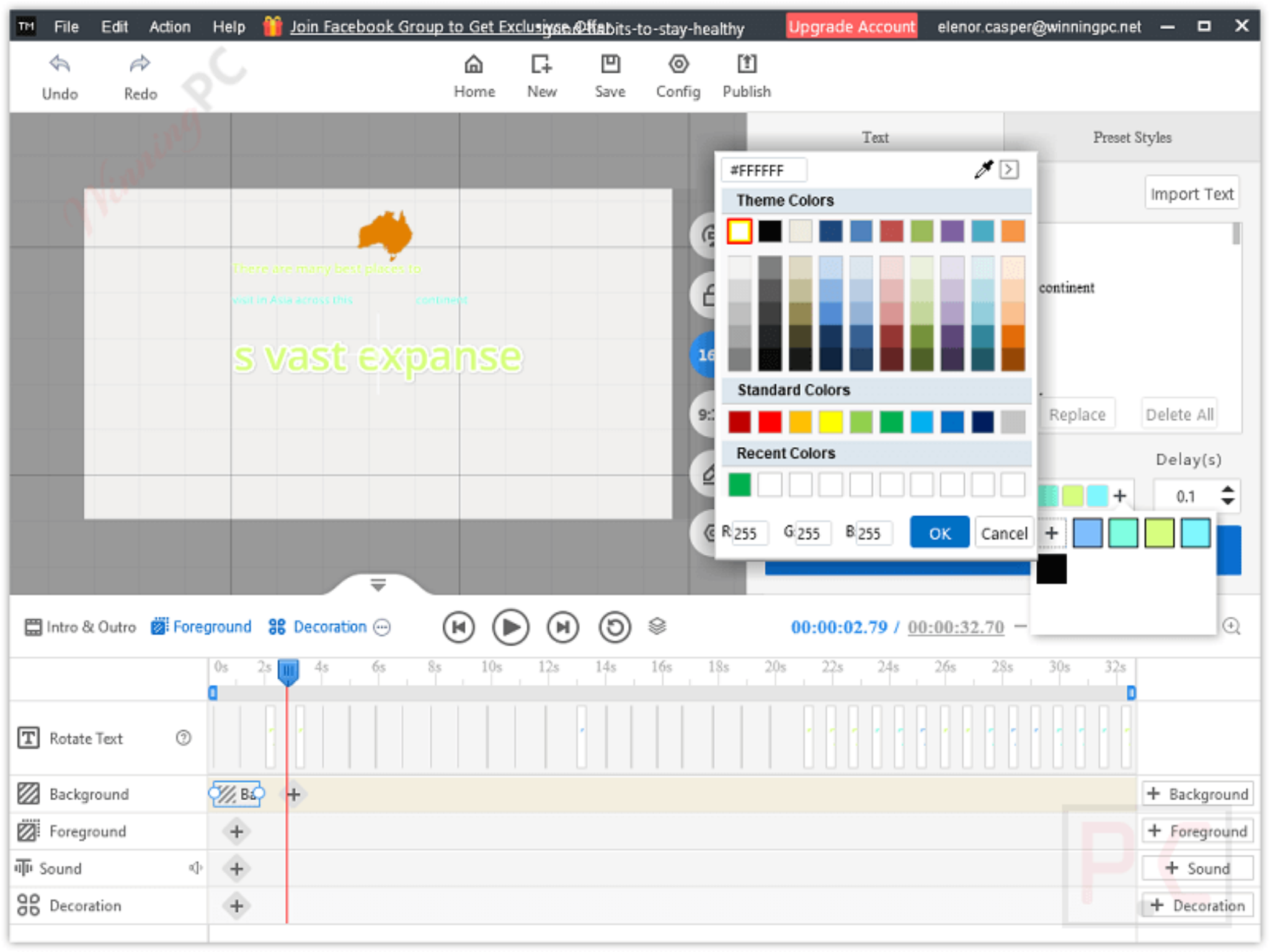 Mango Text Video Maker