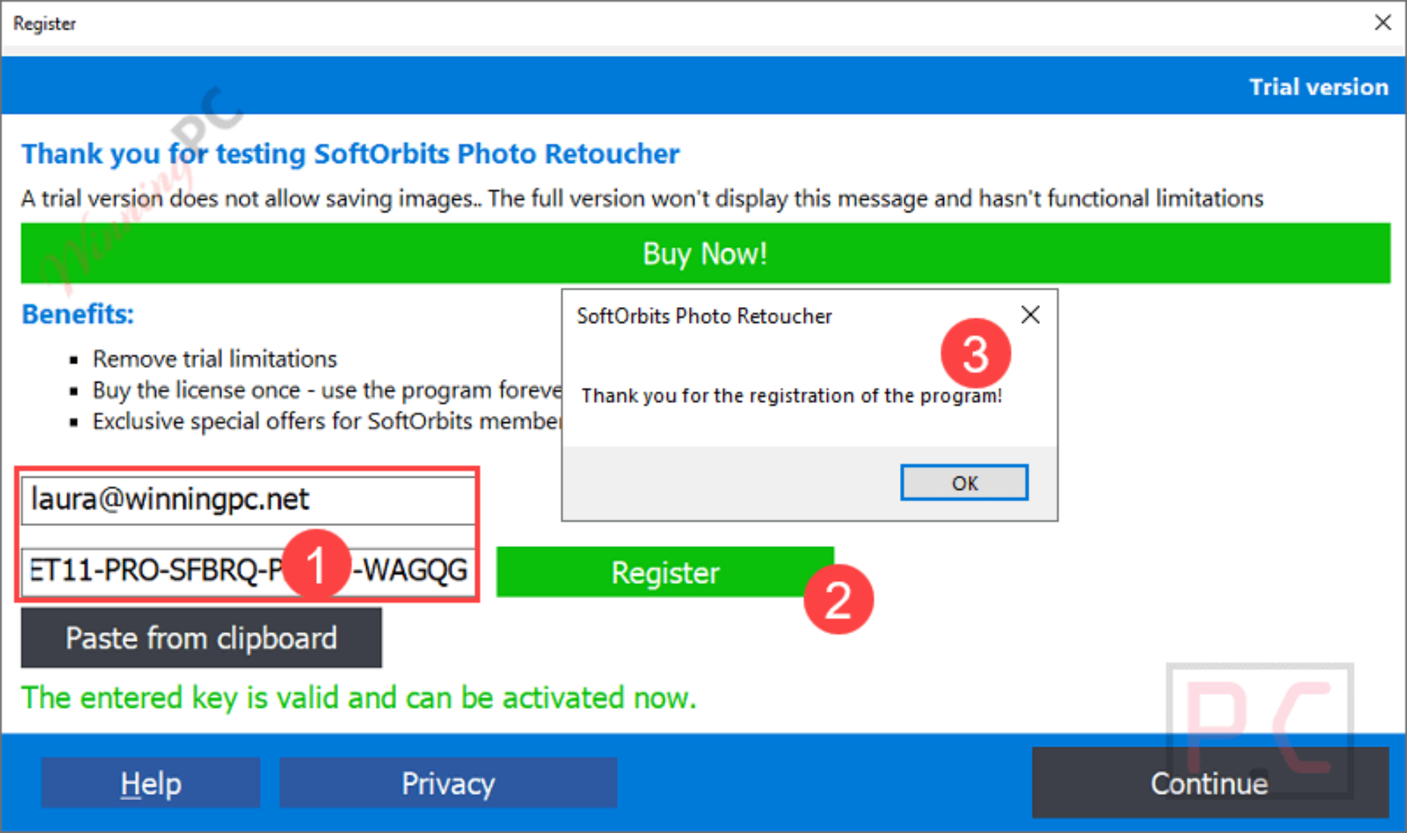 SoftOrbits Photo Retoucher Free License Code 2026