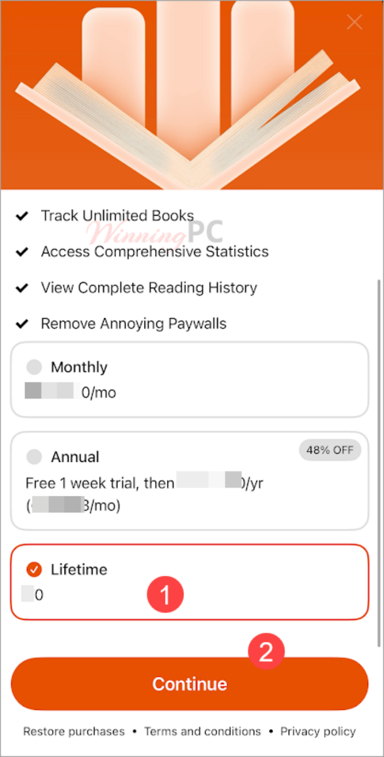 Book Tracker Reading Log - RLT App Giveaway [iOS]