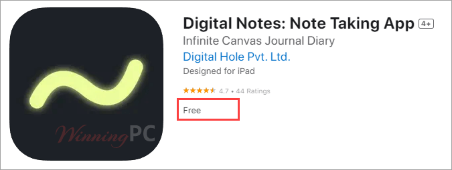 Digital Notes: Note Taking App for iOS Giveaway Download