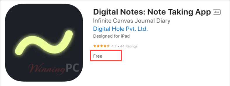 Digital Notes: Note Taking App for iOS Giveaway Download