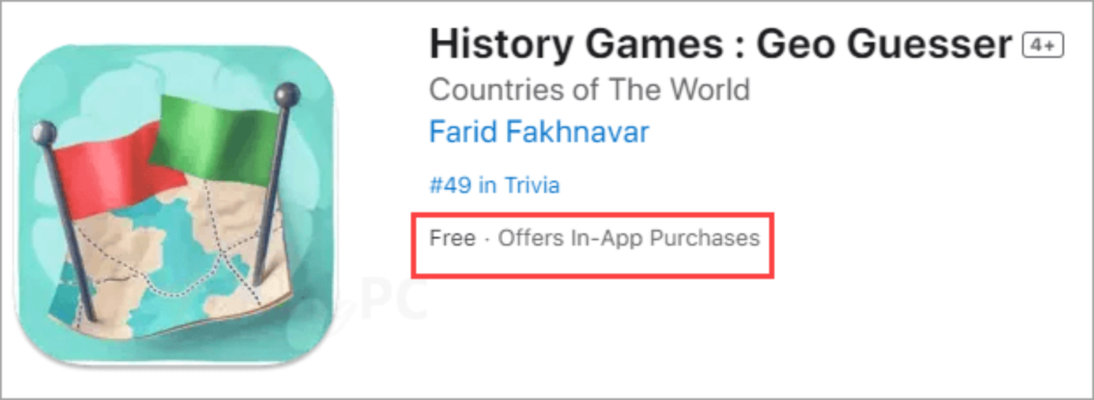 History Games : Geo Guesser for Free [iOS] Value $4.99