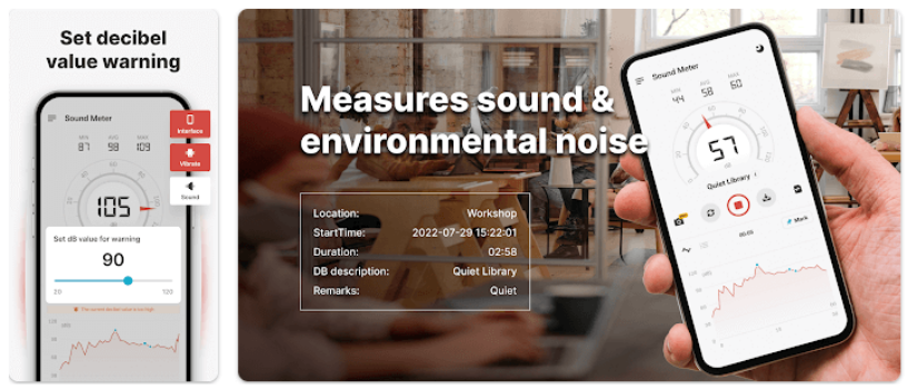Sound Meter & Noise Detector App Giveaway for Android