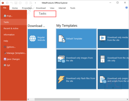 MetaProducts Offline Explorer