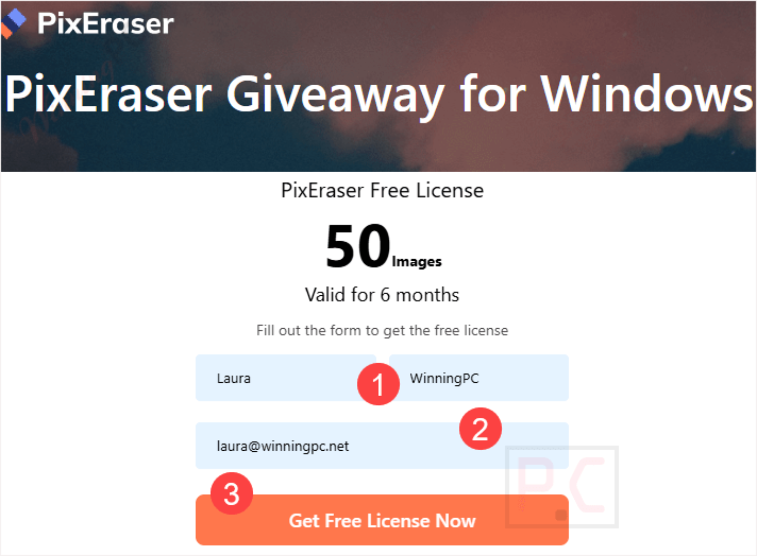 PixEraser Watermark Remover Giveaway License Code Free