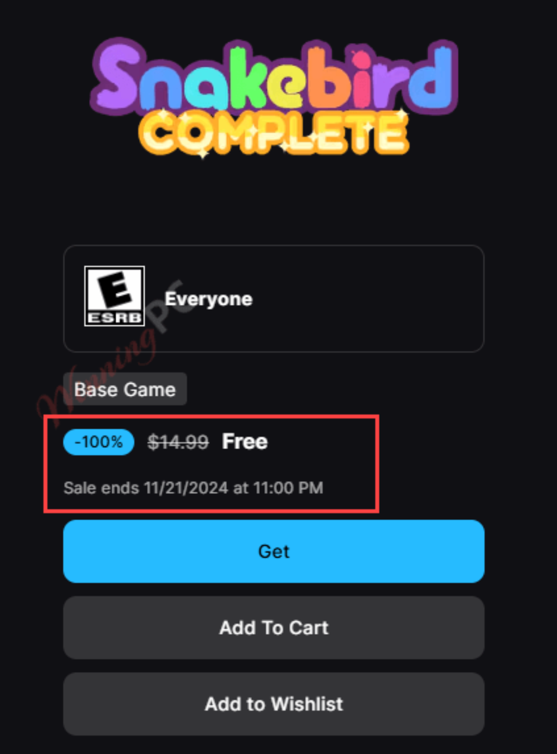 Epic Games Giveaway: Snakebird Complete Free Download