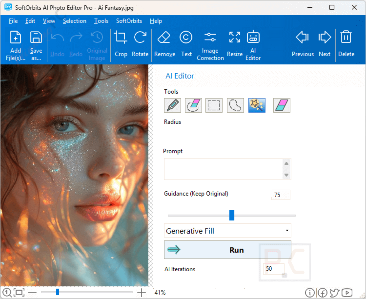 SoftOrbits AI Photo Editor Pro Giveaway License Free 2026