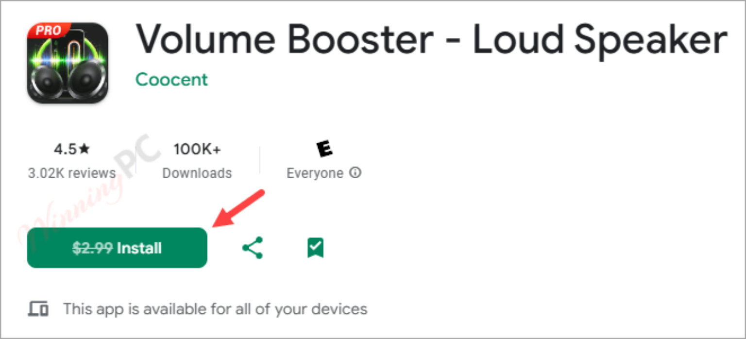 Volume Booster - Loud Speaker App for Android Giveaway