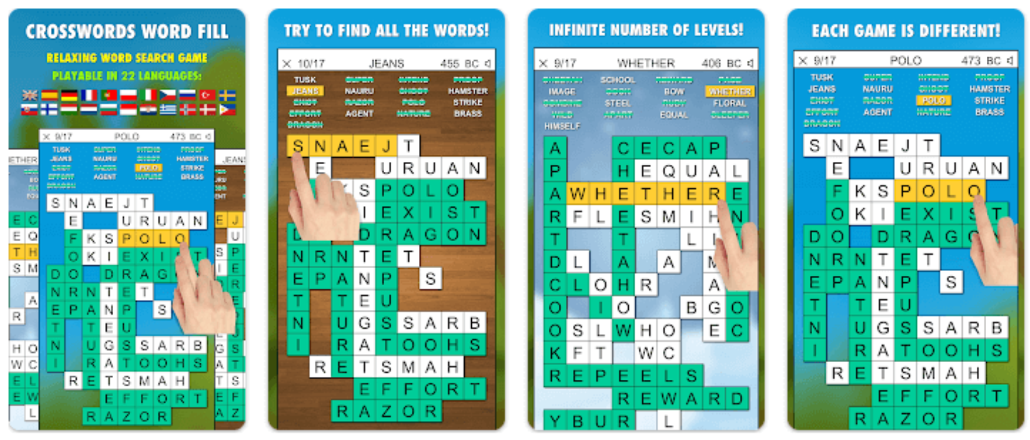 Crosswords Word Fill PRO for Android Giveaway