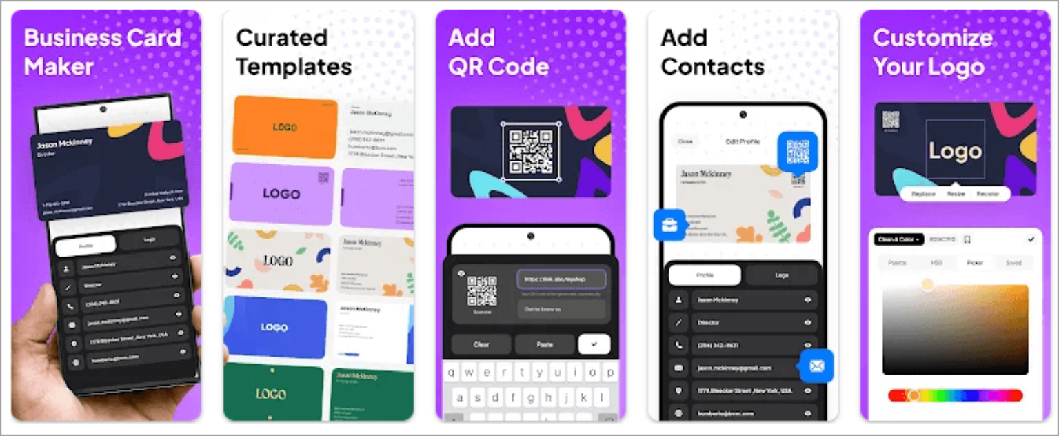 Android Giveaway: Business Card Maker - Logo Card