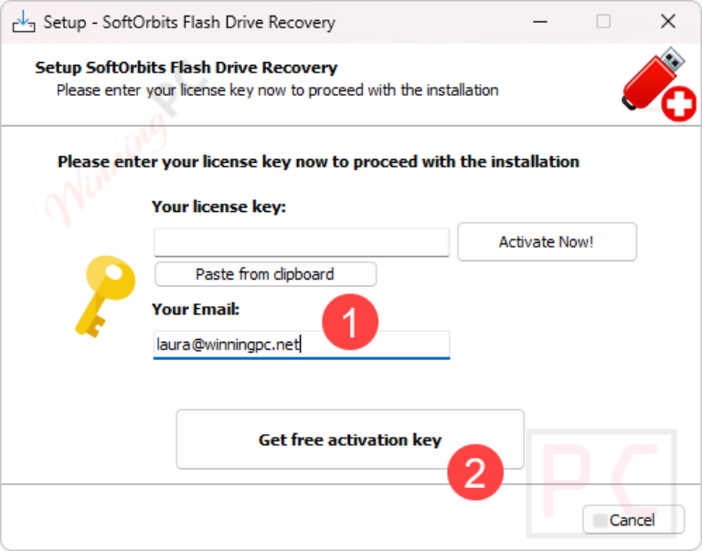 SoftOrbits Flash Drive Recovery Free License Code 2026