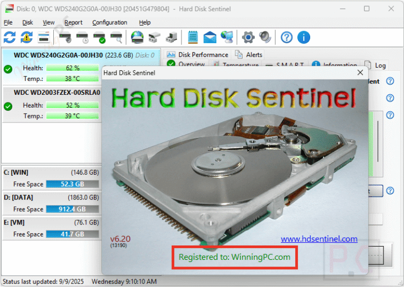 Hard Disk Sentinel Standard Giveaway Download 2026