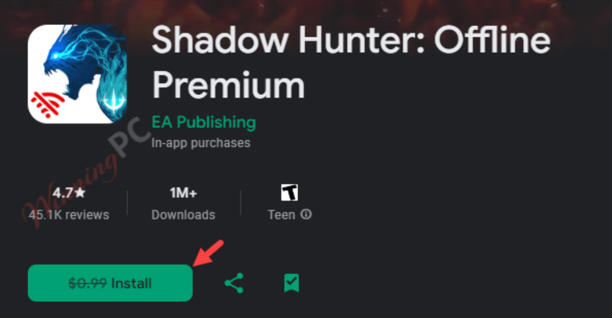 Android Game Giveaway: Shadow Hunter Offline Premium