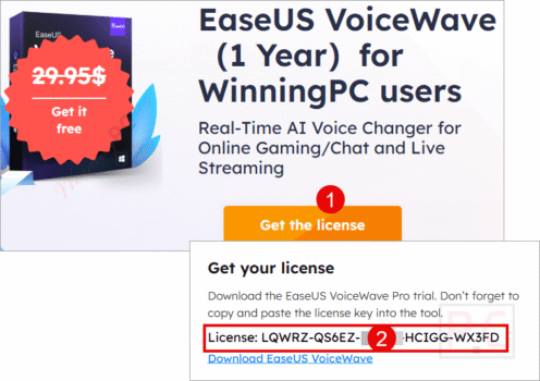 EaseUS VoiceWave 70% Off Coupon Codes & Deals 2026
