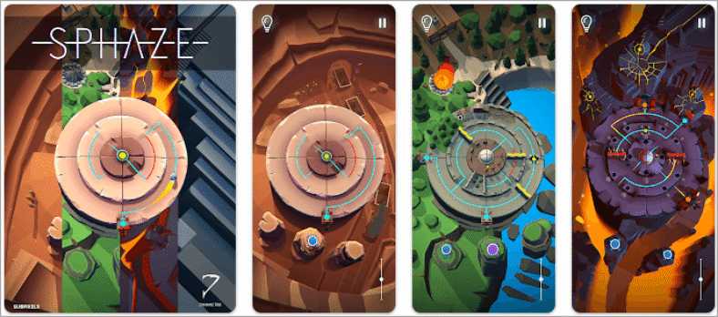 Android App Giveaway: SPHAZE - Sci-fi puzzle game