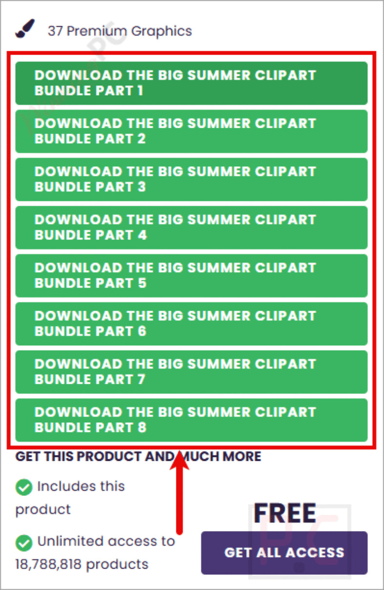 Giveaway: The Big Summer Clipart Bundle Download for Free