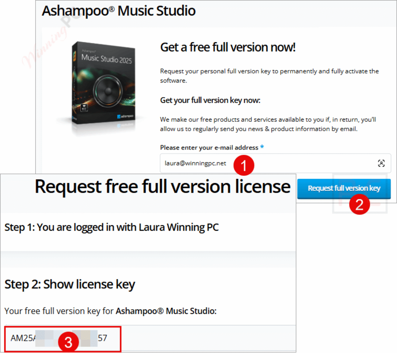 Ashampoo Music Studio Key Free 2025 Full Version
