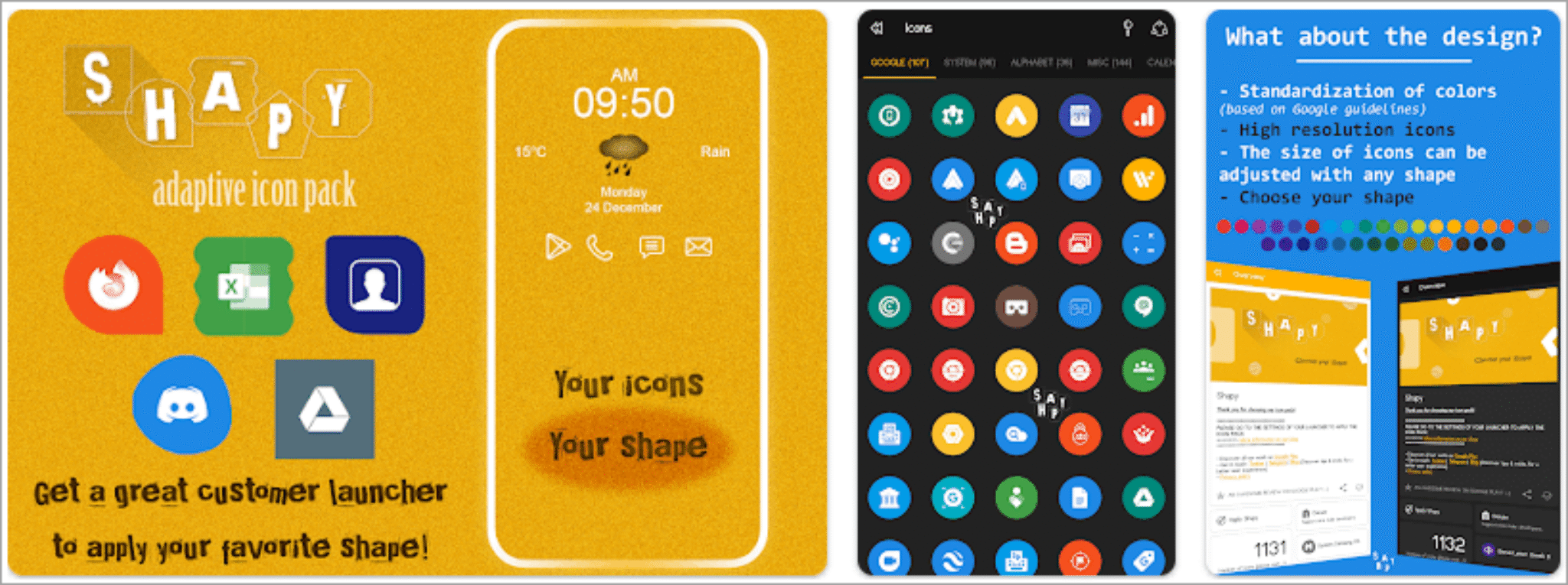 Android App Giveaway: Shapy Adaptive Icon Pack
