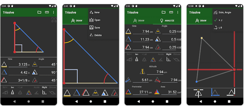 Android App Giveaway: TriSolve - Triangle Calculator