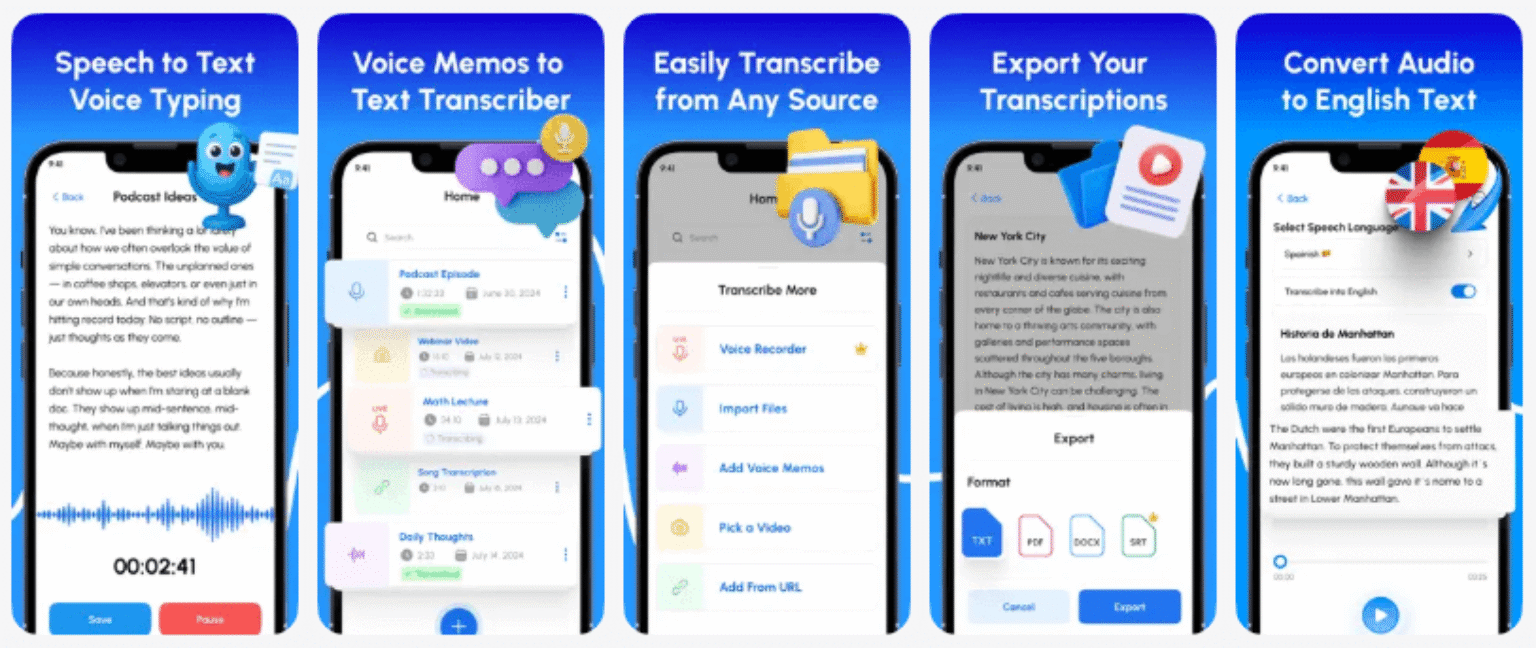 iOS App Giveaway: Speech to Text – Voice Typing