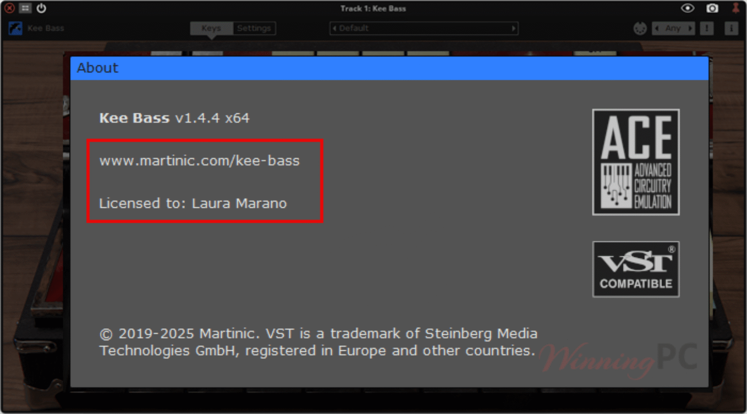Martinic Kee Bass Plugin Free License Download 2026