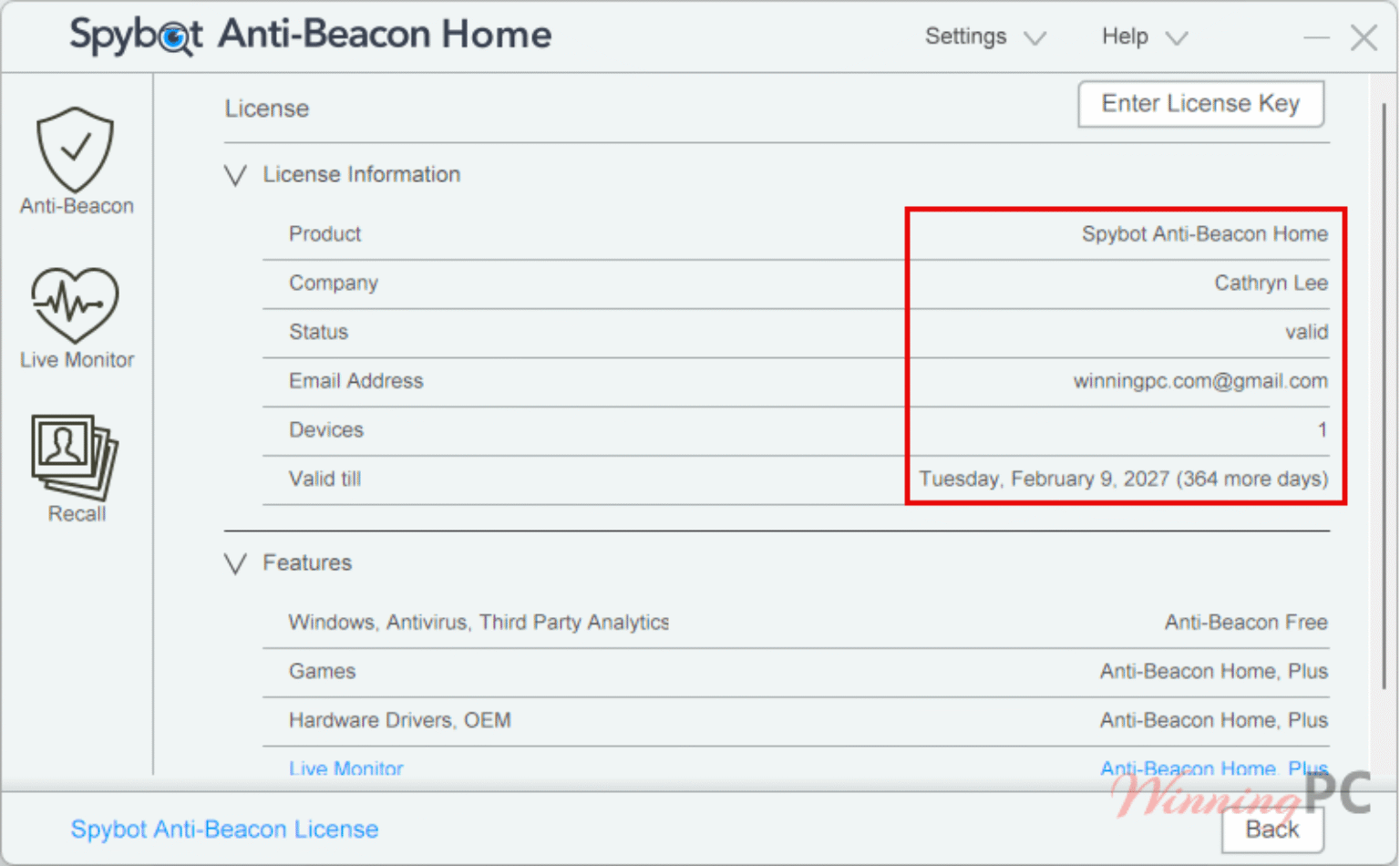 Spybot Anti-Beacon License Key Giveaway Full Version 2026
