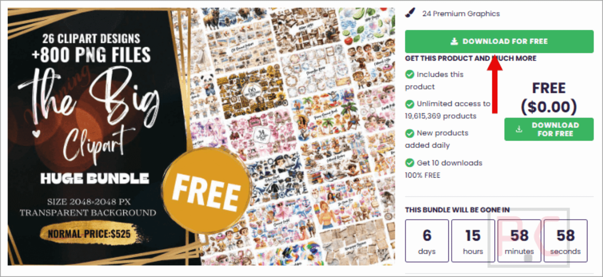 The Big Clipart Bundle Giveaway Download for Free 2026